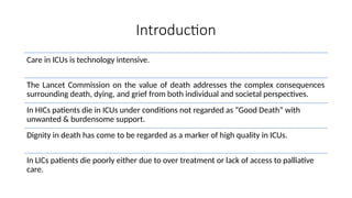 End of Life Care: Withdrawal of Life Support in Terminally Ill Patient.pptx