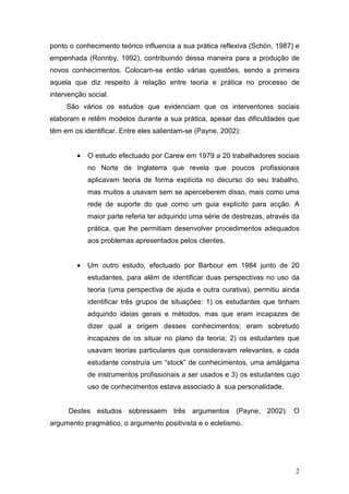 Elogio da prática como fonte de teoria | PDF