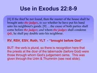 Elohim In Scripture | PPT | Christianity | Religion & Spirituality