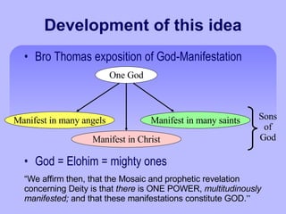 Elohim In Scripture | PPT | Christianity | Religion & Spirituality