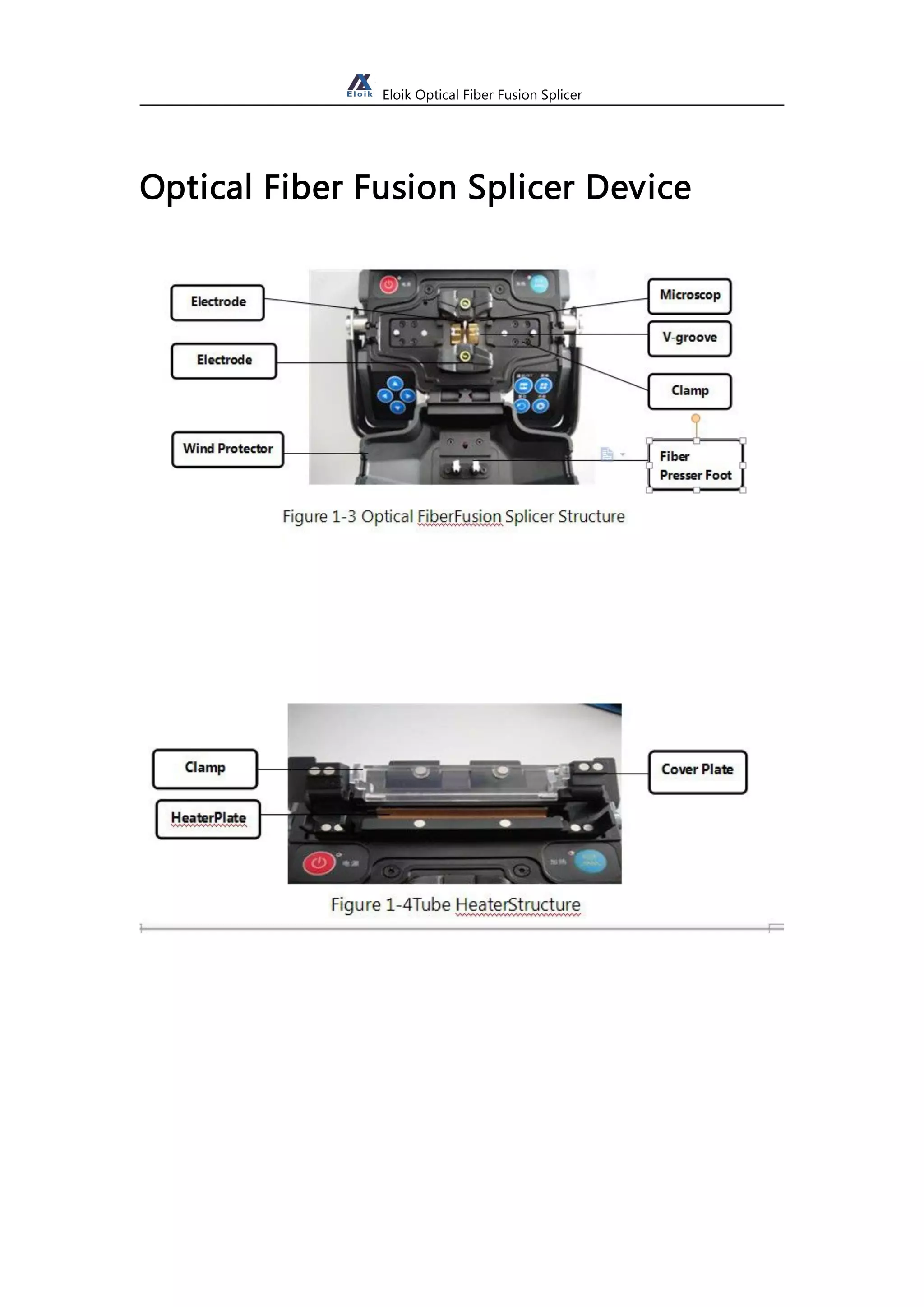 Eloik fiber optic fusion splicer alk 88doc | PDF