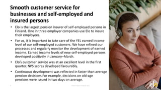 Elo’s return on investment 1.9 per cent – burdened by uncertainty, the ...