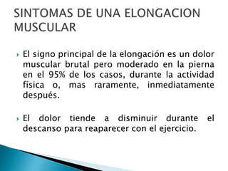 Elongacion muscular | PPTX