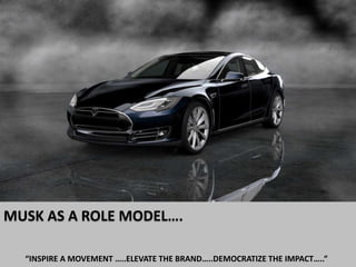 Elon musk History, Life lessons, Management Principles | PPTX
