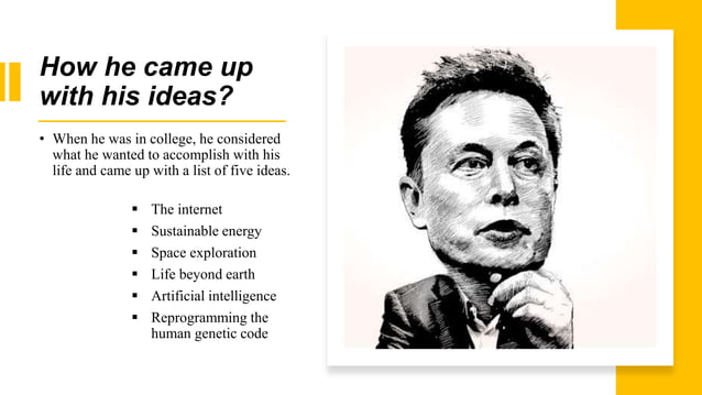 About Entrepreneur ELON MUSK .pptx... | PPTX | Business | Business and ...