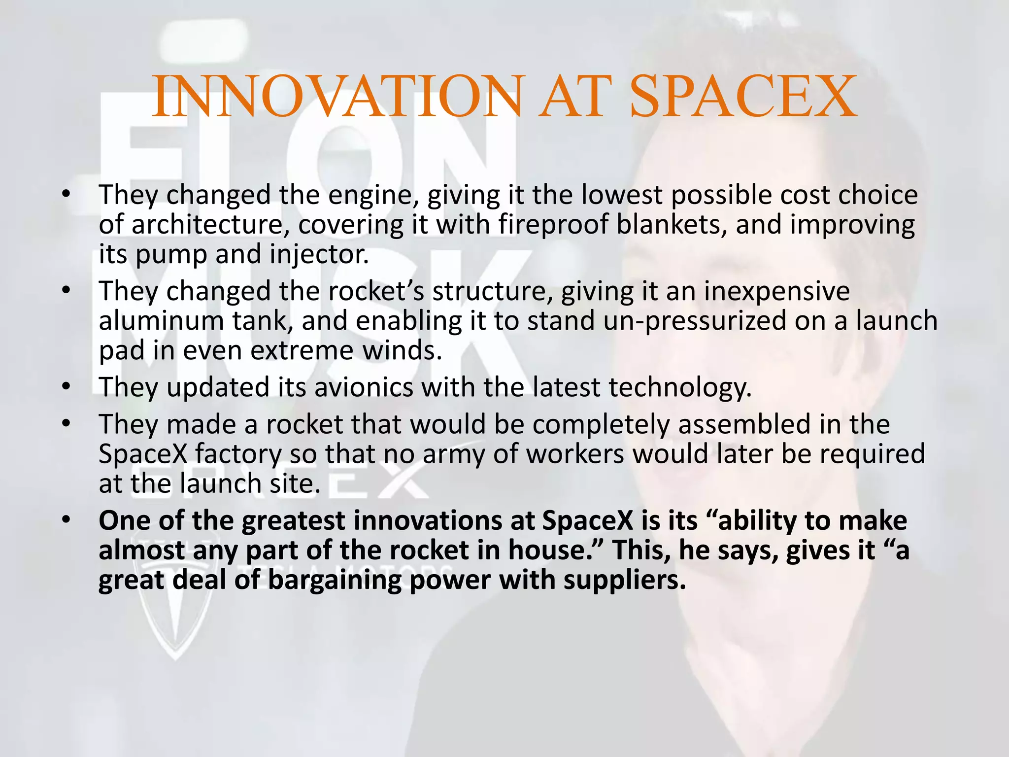 Elon Musk and his innovations | PPTX
