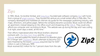 Elon musk: Bibliography on an enthusiastic entrepreneur | PPTX