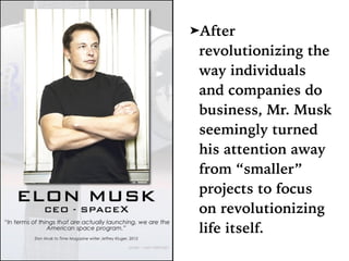 Larry Scheinfeld: Top 6 Leadership Traits of Elon Musk by Larry ...