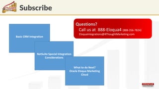 Eloqua SmartStart Implementation | PPTX | Cloud Computing | Internet