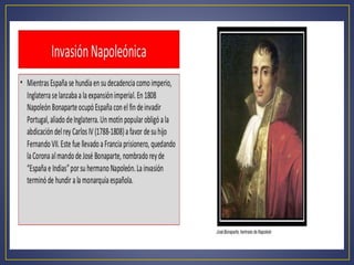 El orden colonial español y la crisis del imperio | PPTX