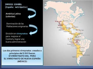 El orden colonial español y la crisis del imperio | PPTX