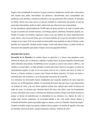 El origen de la moneda | PDF