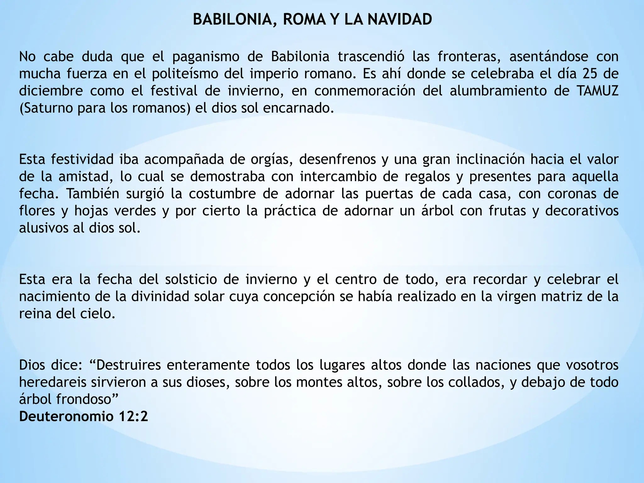 conociendo el origen de la navidad y sus tradiciones | PPT