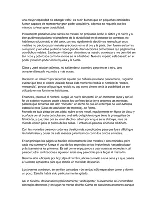 El origen del dinero cuento | PDF