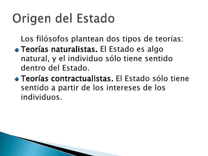 El Origen Del Estado