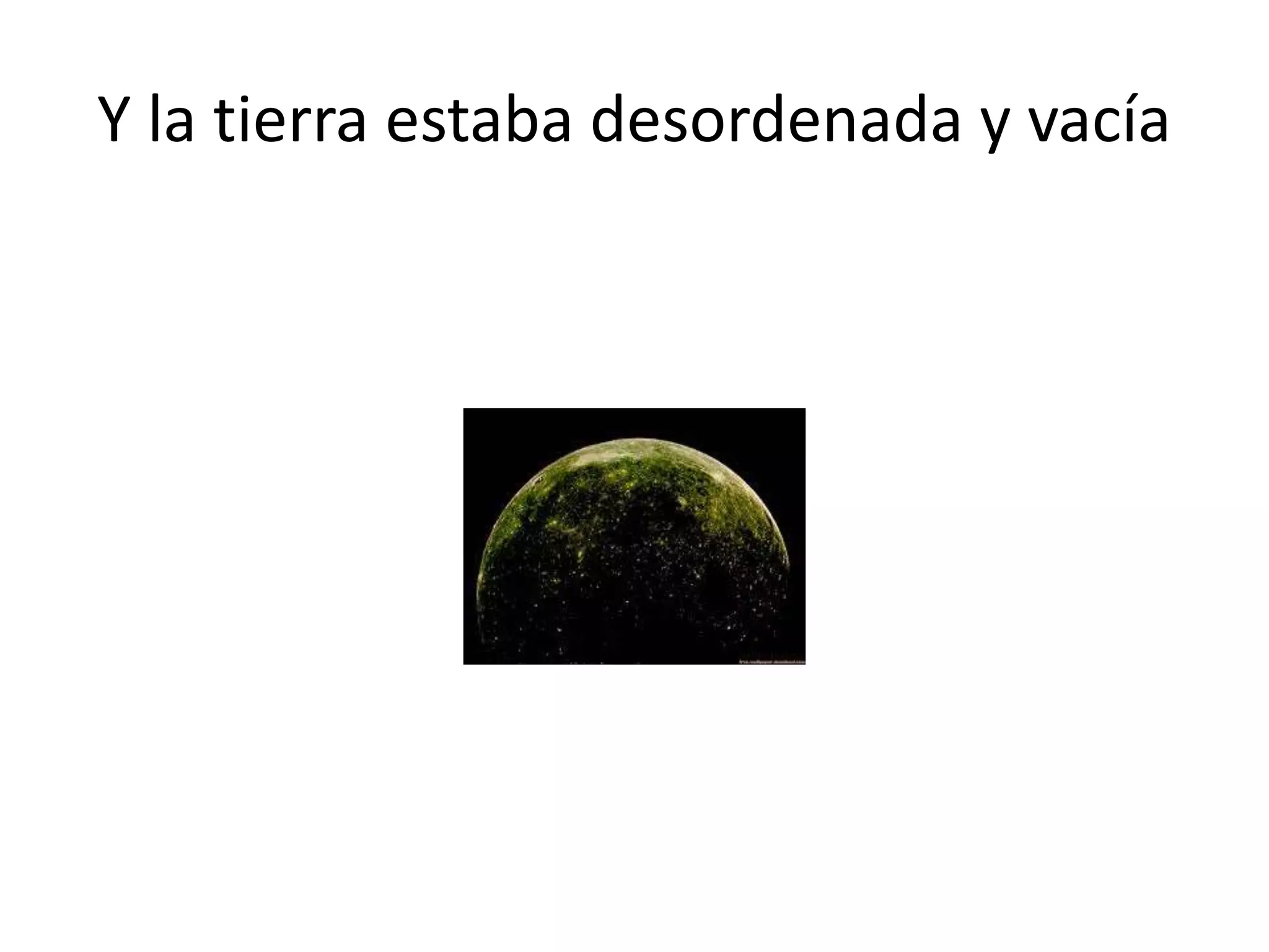 El origen del mundo | PPTX