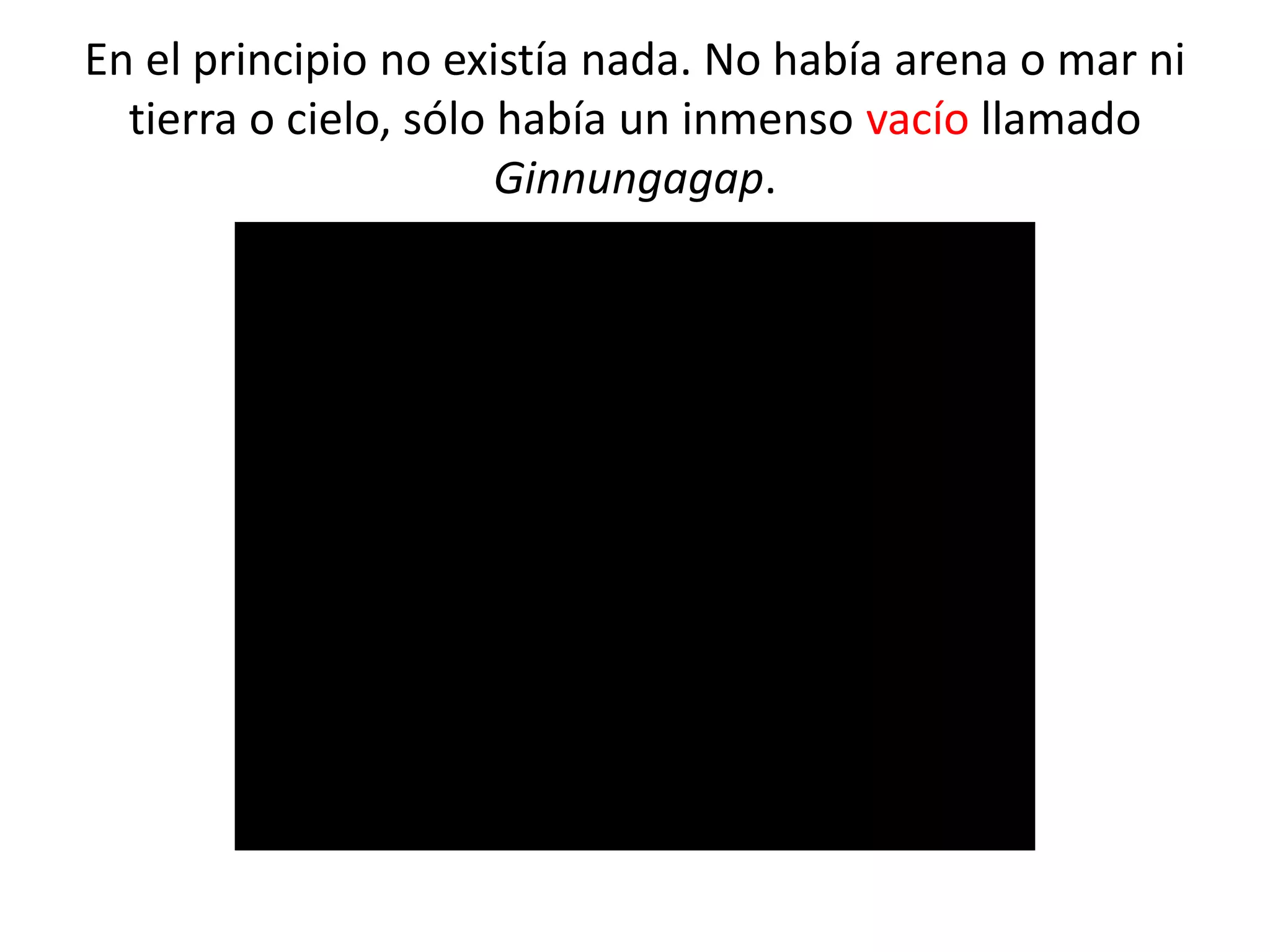 El origen del mundo | PPTX