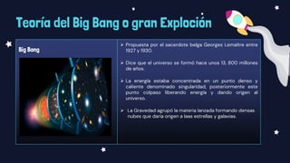 Presentación sobre el origen del universo | PDF