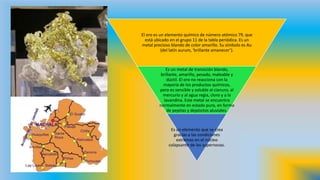 El oro(mineral) | PPTX