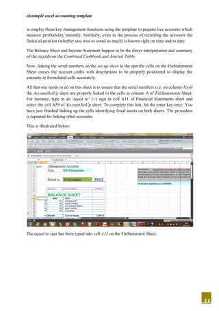 Elosimple excel accounting | PDF