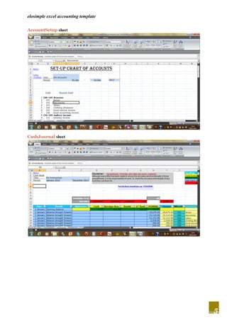 Elosimple excel accounting | PDF