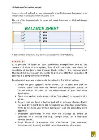 Elosimple excel accounting | PDF
