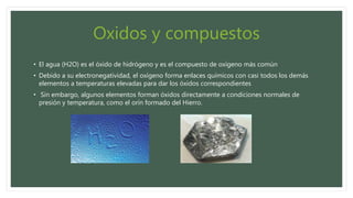 El oxígeno | PPTX