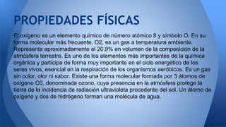 El oxigeno. grado 11 3 | PPTX