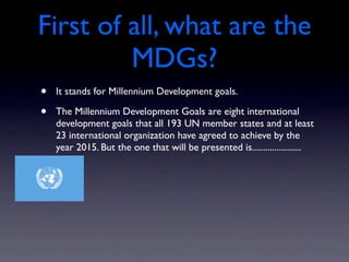 Elp MDGs | PPT