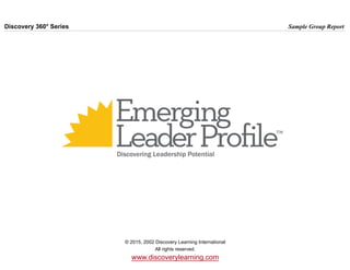 EPL Sample Report For Leaders Who Want To Be Great At Workplace | PPT
