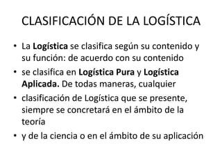 El padre de la logistica gestion de abastecimiento | PPTX