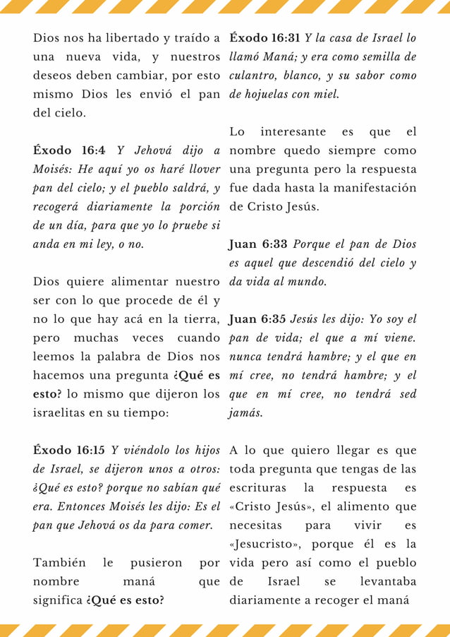 El Pan Del Cielo ¿qué Es Esto Pdf