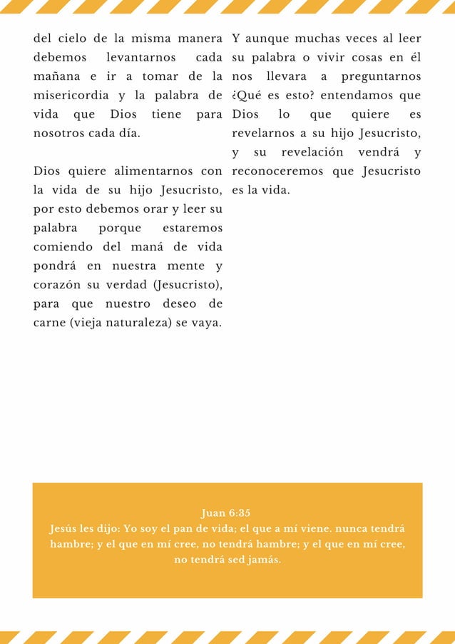 El Pan Del Cielo ¿qué Es Esto Pdf