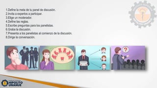 EL PANEL O PANEL DE DISCUSION.pptx