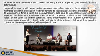 EL PANEL O PANEL DE DISCUSION.pptx