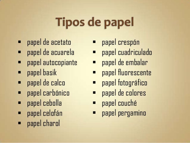 El papel