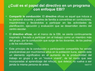 El papel del director (a) | PPT