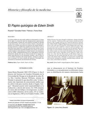 El papiro edwin smith | PDF