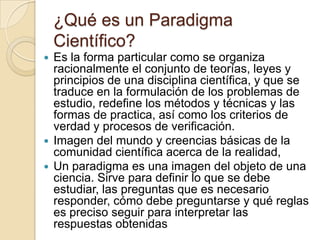 El paradigma | PPT