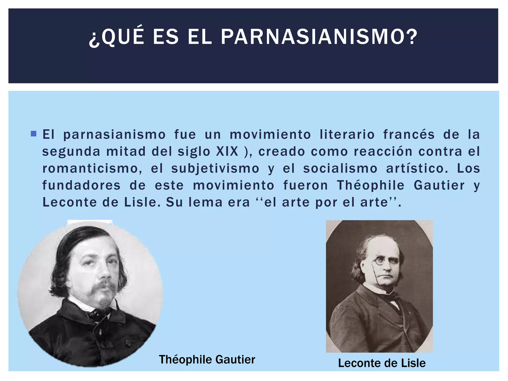 El parnasianismo y el simbolismo rosalinda-jota-thalia | PPTX