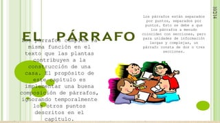 PRESENTACIÓN DEL PARRAFO, DEFINICION, TIPOS, EJEMPLOS ERRORES MAS ...