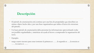 PRESENTACIÓN DEL PARRAFO, DEFINICION, TIPOS, EJEMPLOS ERRORES MAS ...