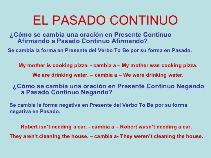 Ejemplos De Pasado Continuo En Ingles – Nuevo Ejemplo Ejemplos De Pasado Continuo En Ingles – Nuevo Ejemplo