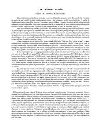 El pastor reformado [richard baxter] | PDF