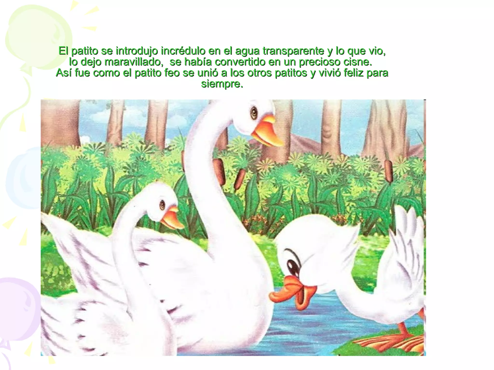 El patito feo cuento infantil | PPT
