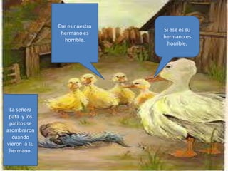El patito feo el cuento triste[1] | PPTX