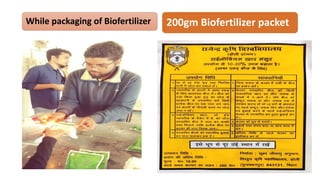 Experiential Learning Programmes (ELP) on biofertilizer ppt | PPTX