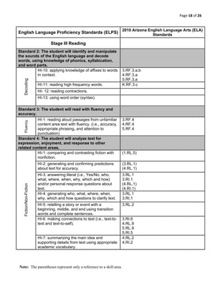 Elp correlation guide stage iii | PDF