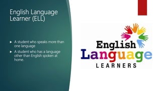 ELP English Learner Plan | PPTX | Special Education | Education