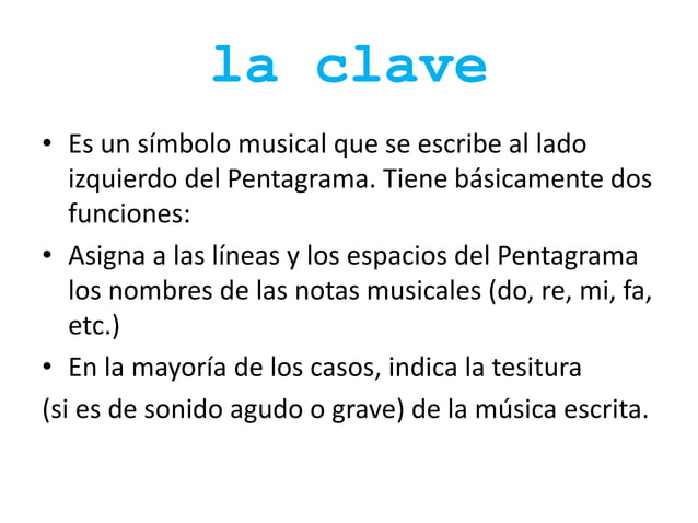 Guía para aprender el pentagrama y las notas musicales que allí se ...